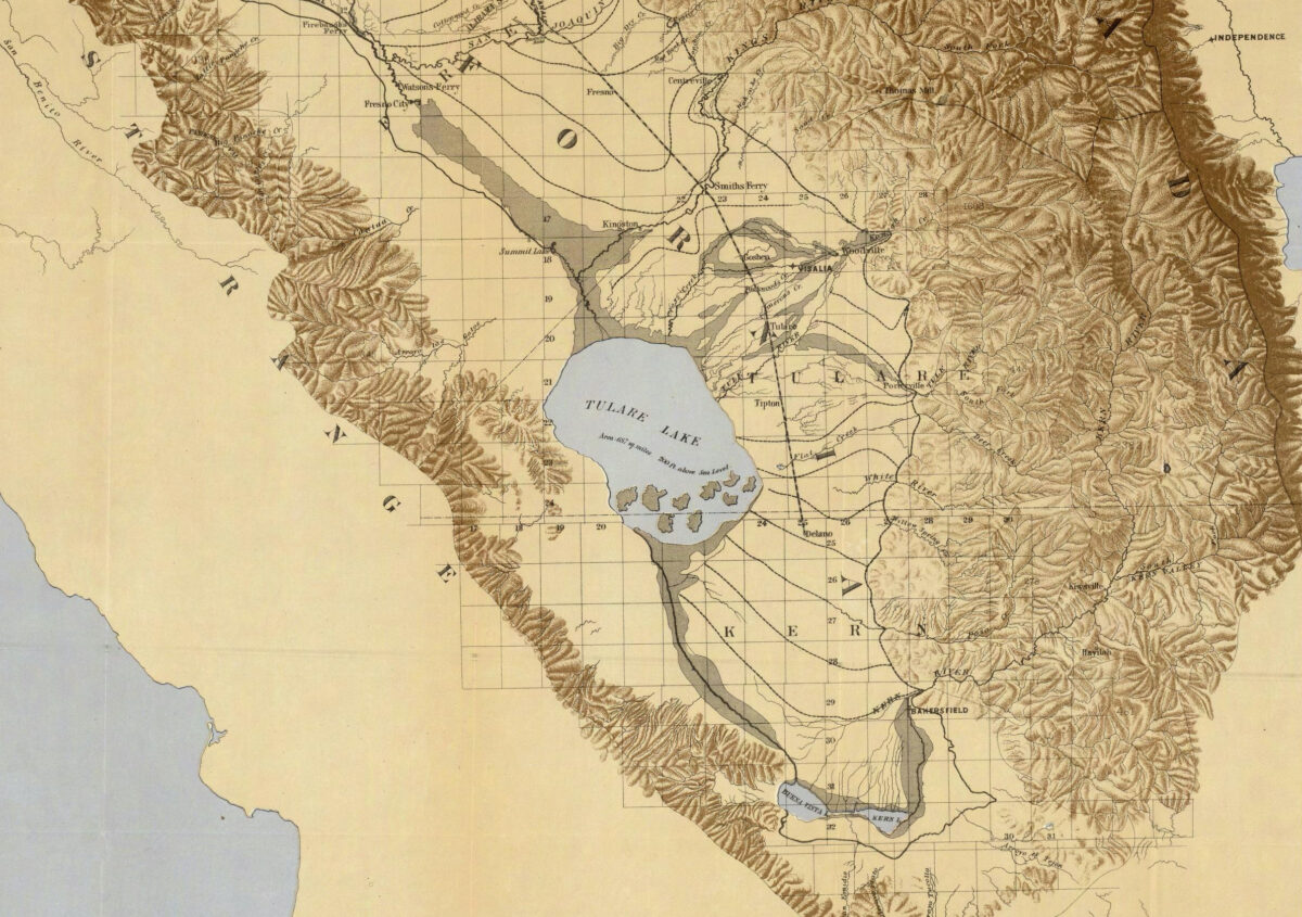 Return of a Lost Lake: Record Rainfall in the Tulare Basin